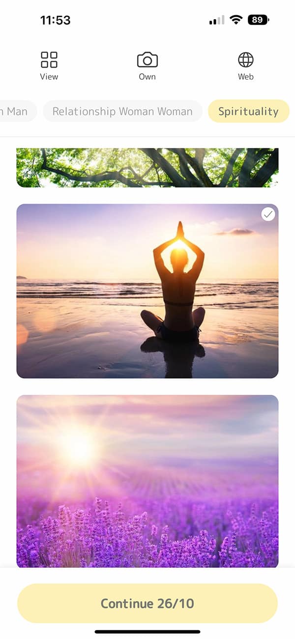 Create a Virtual Vision Board with the Perfectly Happy App